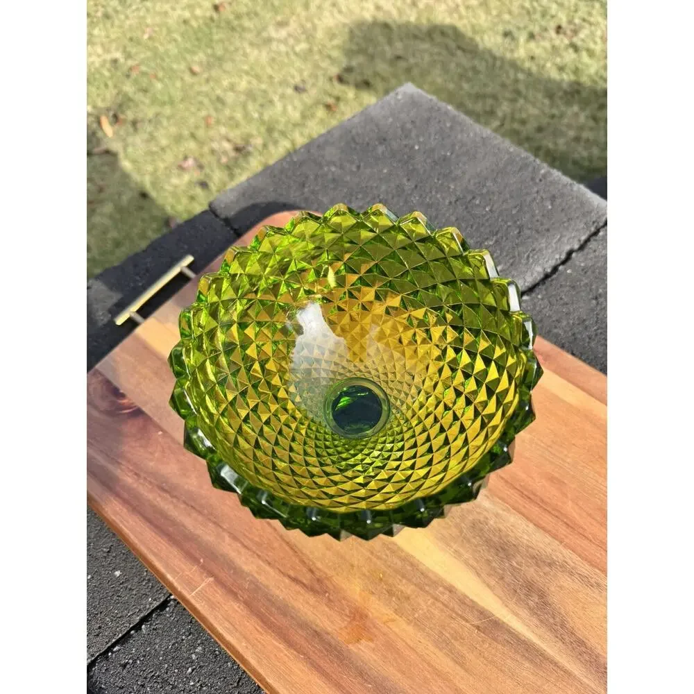 Westmoreland | Dining | Vintage Westmoreland Emerald Green 5sawtooth ...